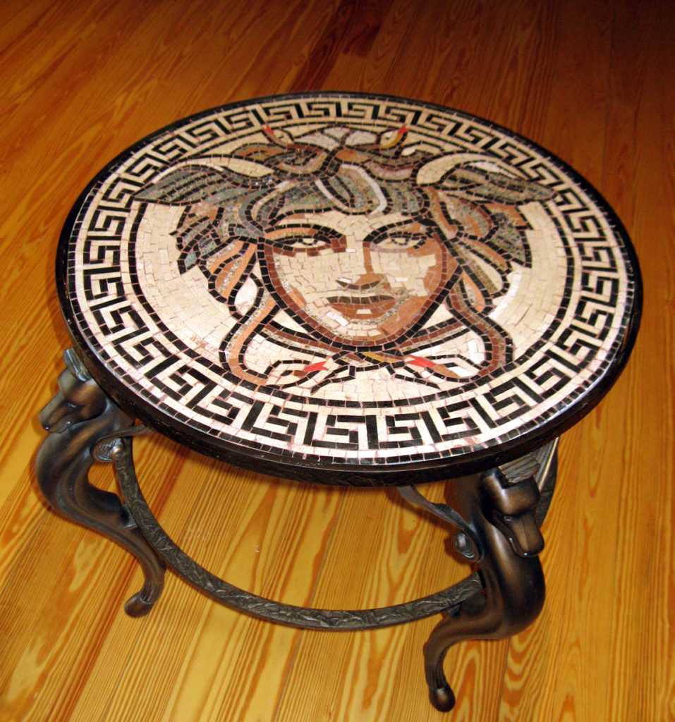 Perseus and Medusa - Mosaic Blues The story ofMedusa and Perseus