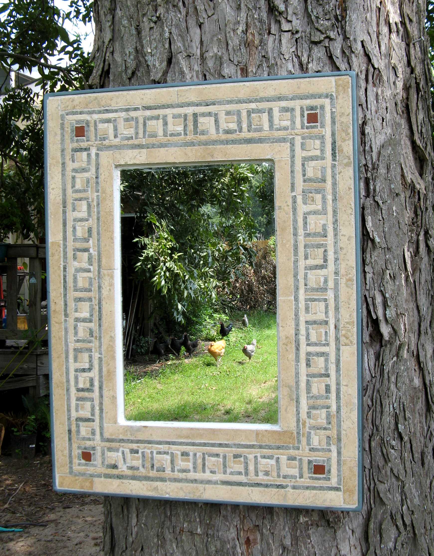 Greek Mirror - Mosaic Blues