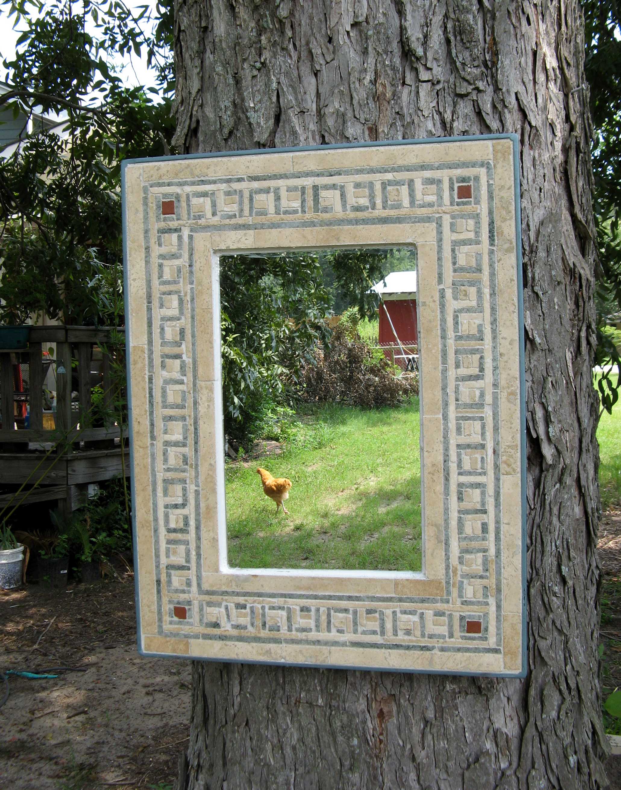 Greek Mirror - Mosaic Blues