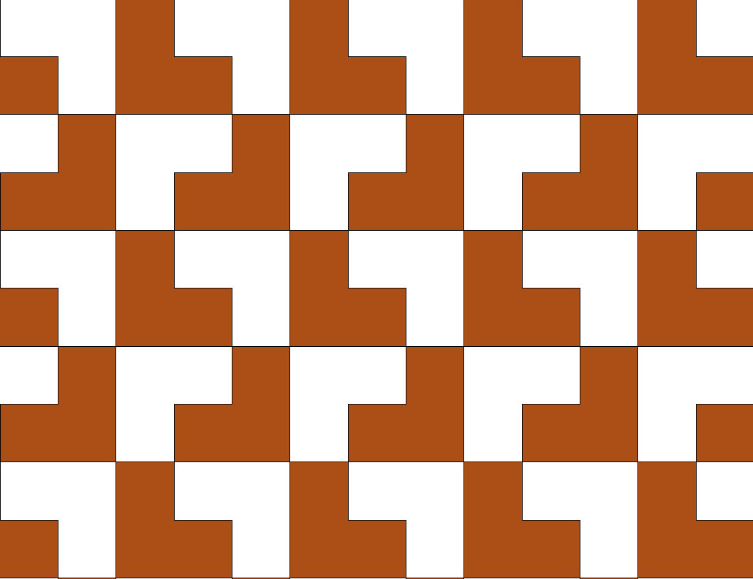 Roman Tile - 001 - Mosaic Blues